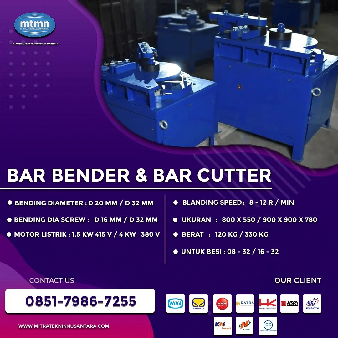 Bar bending & Bar Cutting Kota Denpasar | Bali BAR BENDER BAR CUTTER ...